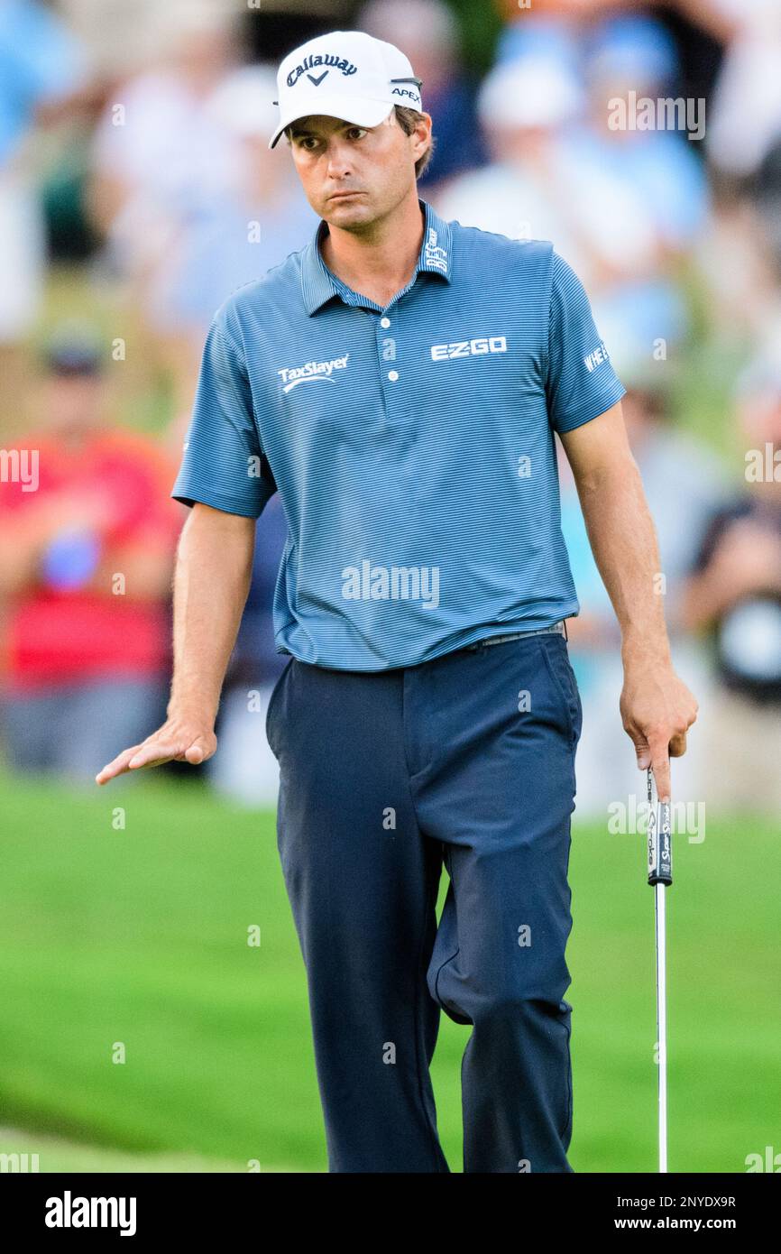 Golfer Kevin Kisner during the PGA Championship on Saturday August 12 ...