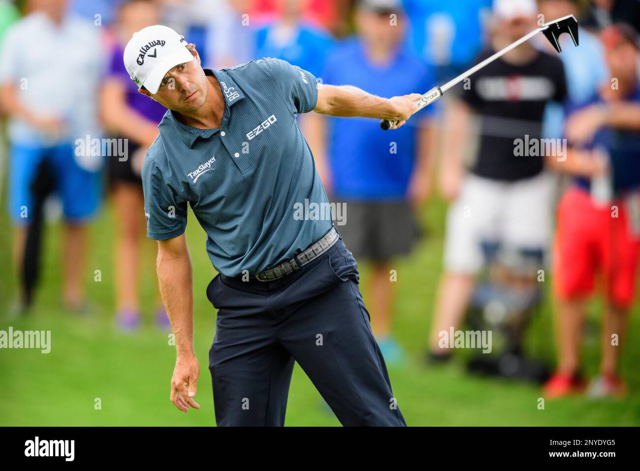 Golfer Kevin Kisner during the PGA Championship on Saturday August 12 ...