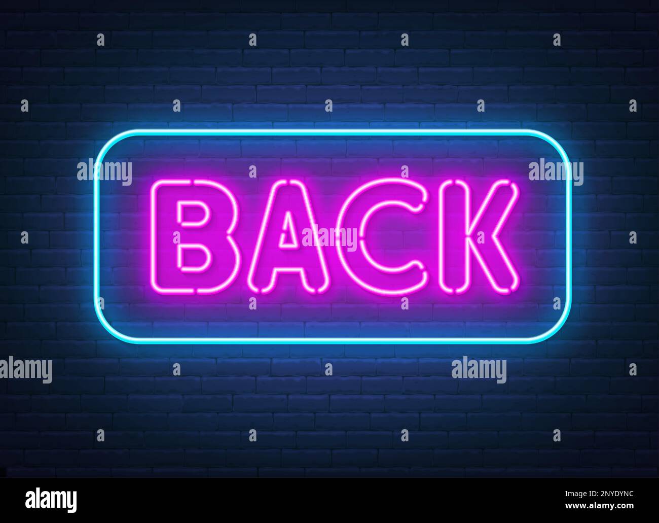 Poster on the back wall Stock Vector Images - Alamy