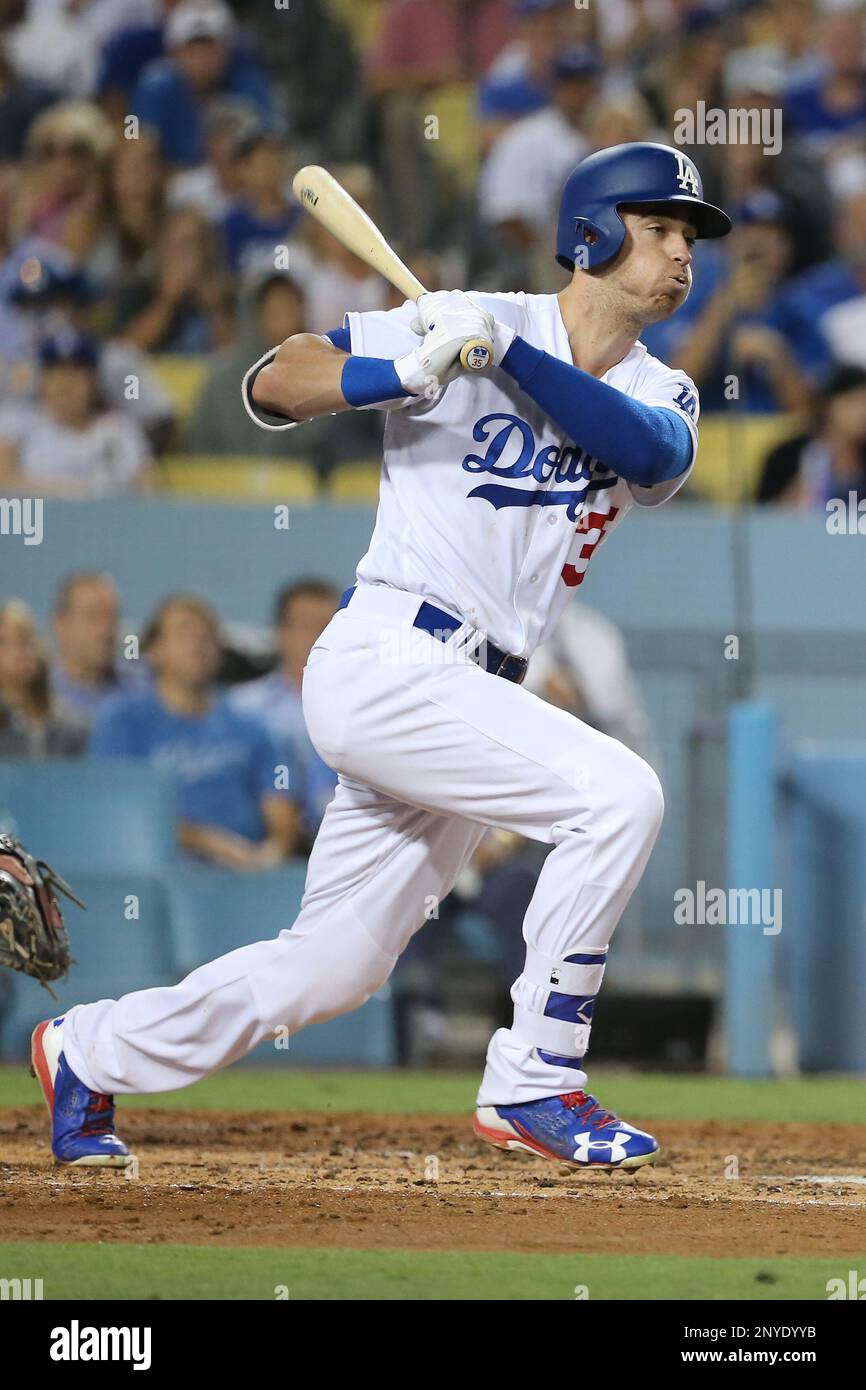 August 11, 2017: Los Angeles Dodgers first baseman Cody Bellinger (35 ...