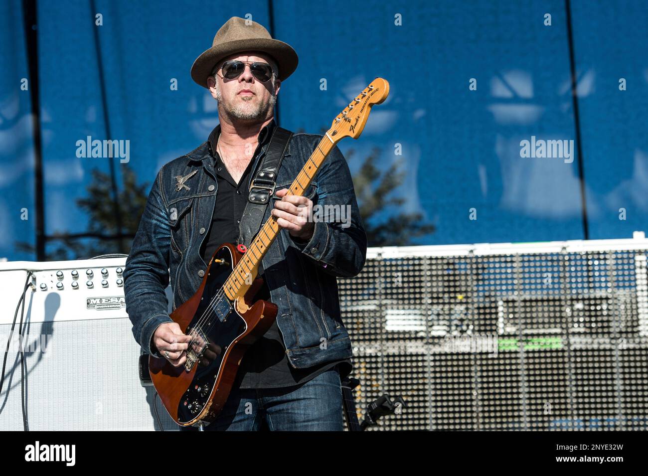 Dave Rosser of The Afghan Whigs performs during Riot Fest on Sept. 13 ...