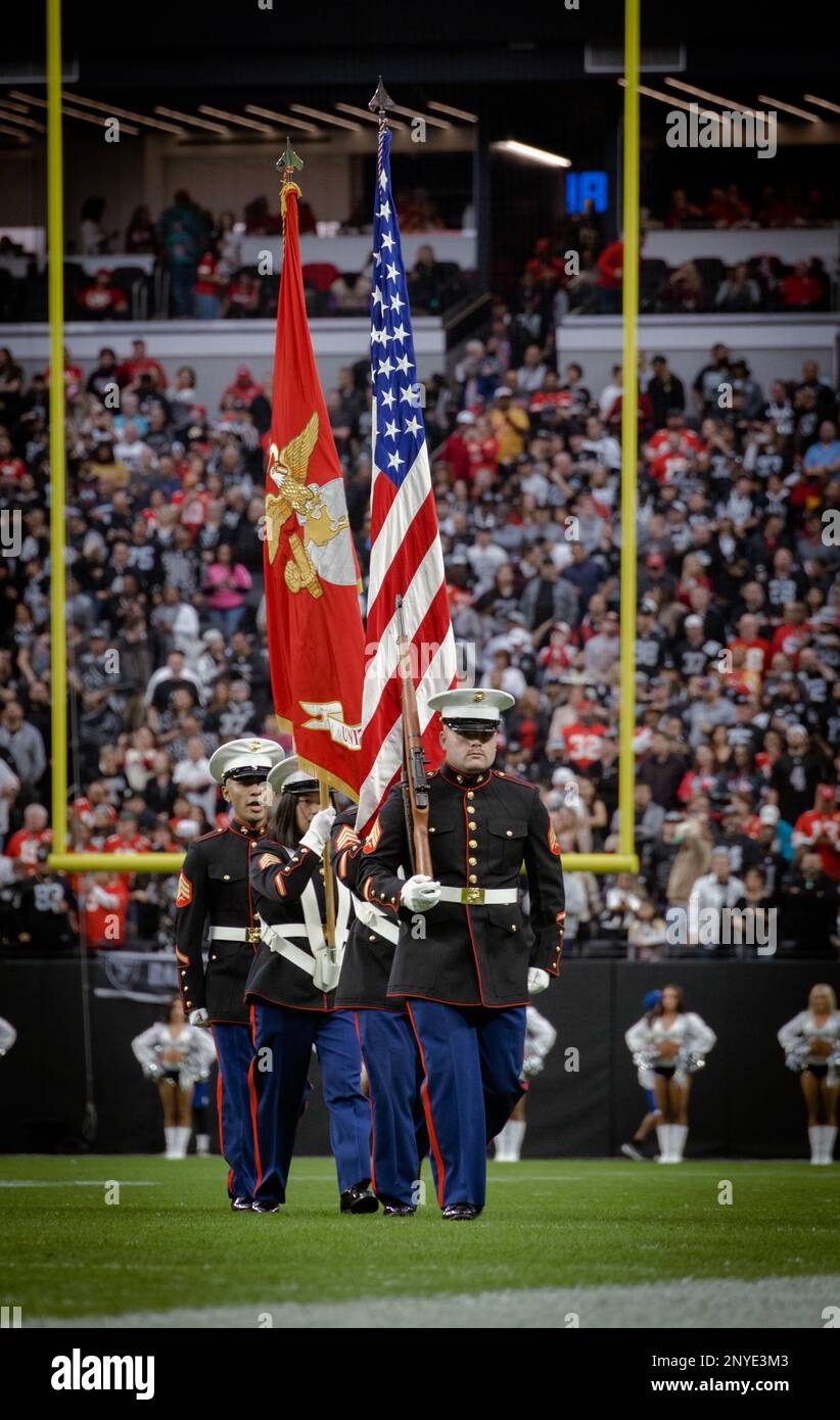 U.S. Marines with Recruiting Station Salt Lake City presented the ...