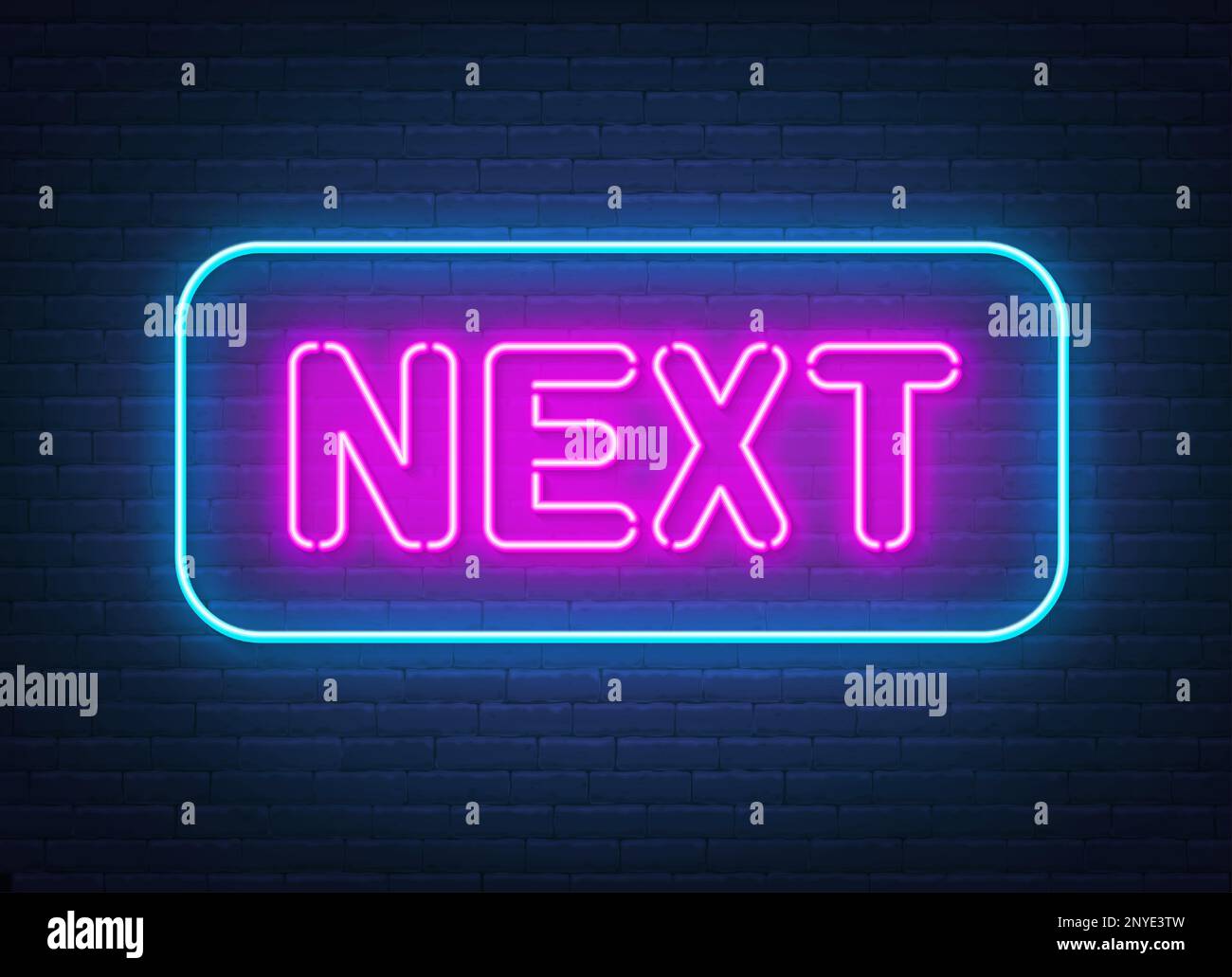 Next sign Stock Vector Images - Alamy