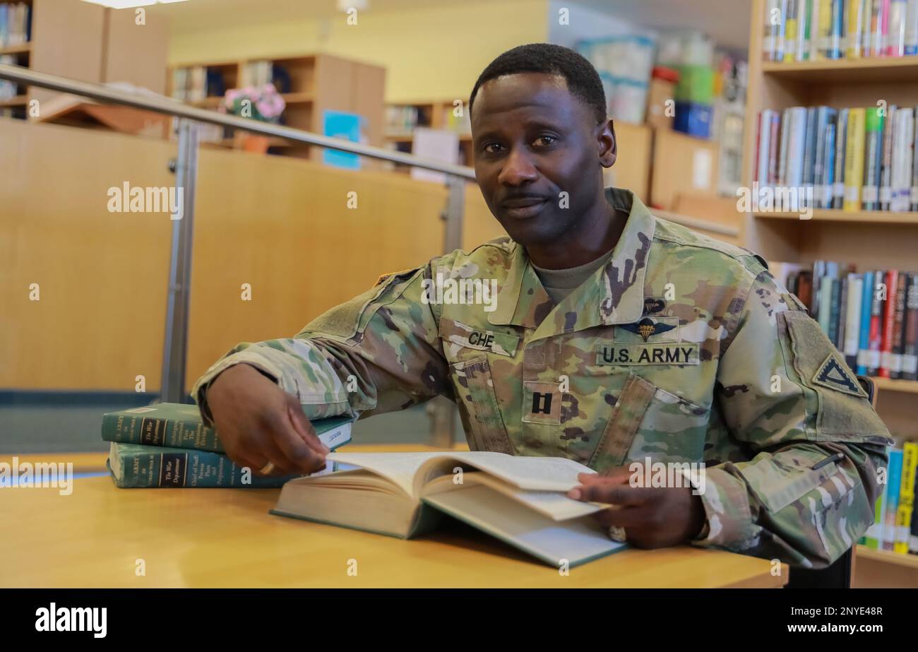 U.S. Army Capt. Frank Che, a logistics officer at the Joint ...