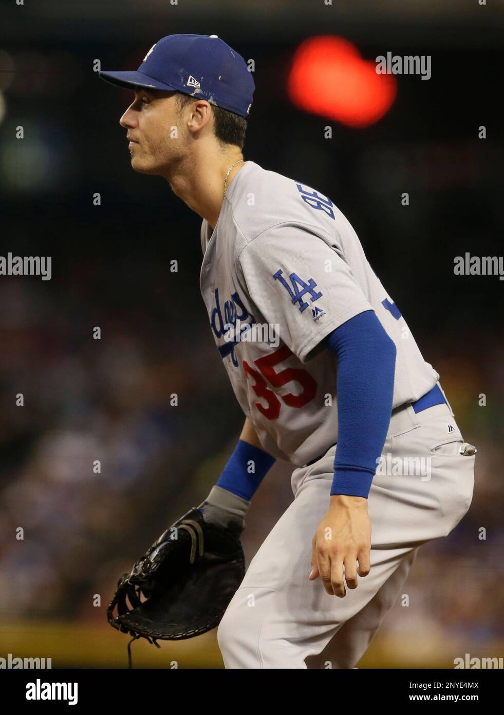 Los Angeles Dodgers first baseman Cody Bellinger (35) during a MLB ...