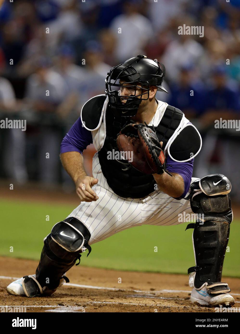 Arizona Diamondbacks catcher Chris Iannetta (8) during a MLB baseball ...