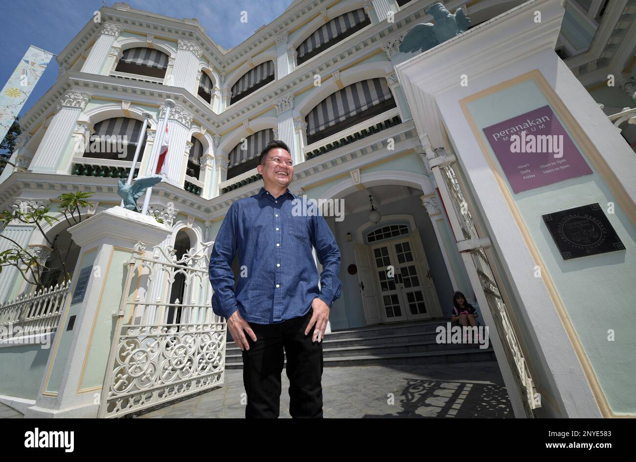 The general manager of the Peranakan Museum, Mr John Teo, says the museum is "conscious of the ...