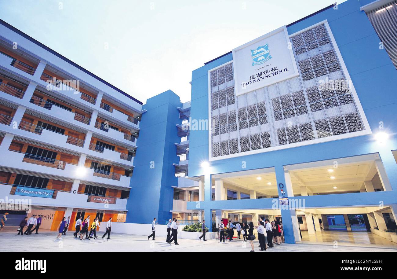 Nan Tao School moved to its current campus in Marine Parade in 1982 ...