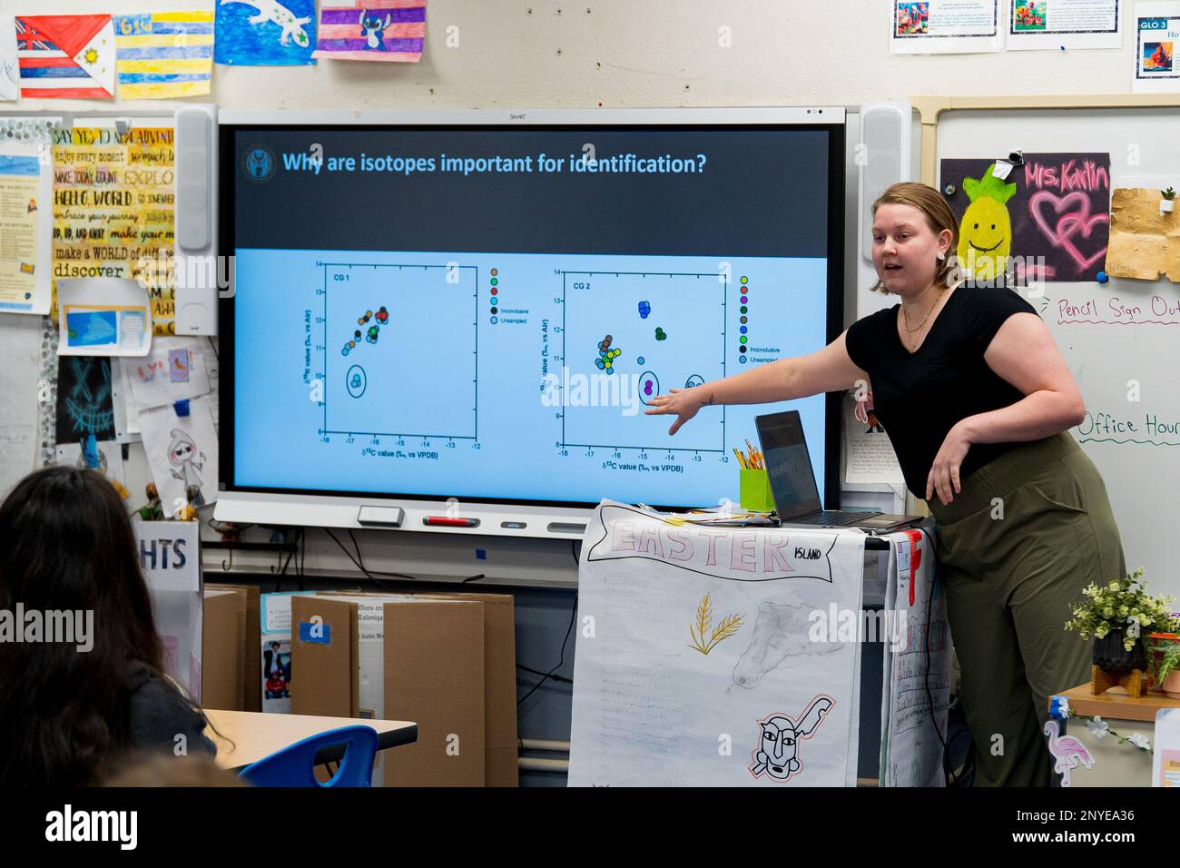 Stephanie Hartley, Forensic Anthropologist, an employee at the Defense ...