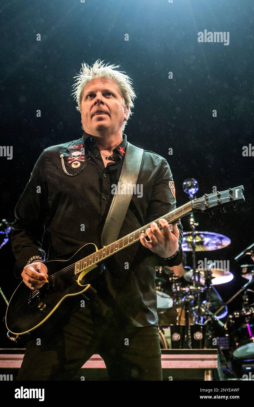 Dexter Holland of The Offspring performs during Riot Fest on Sept. 12 ...