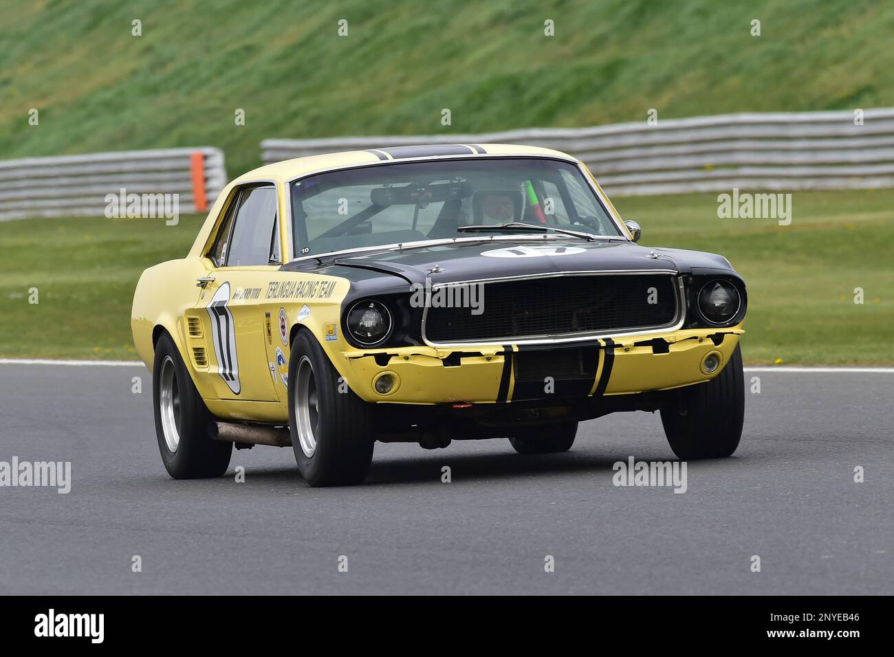 Adam Simmonds, Ford Mustang, HSCC Historic Road Sports Championship ...