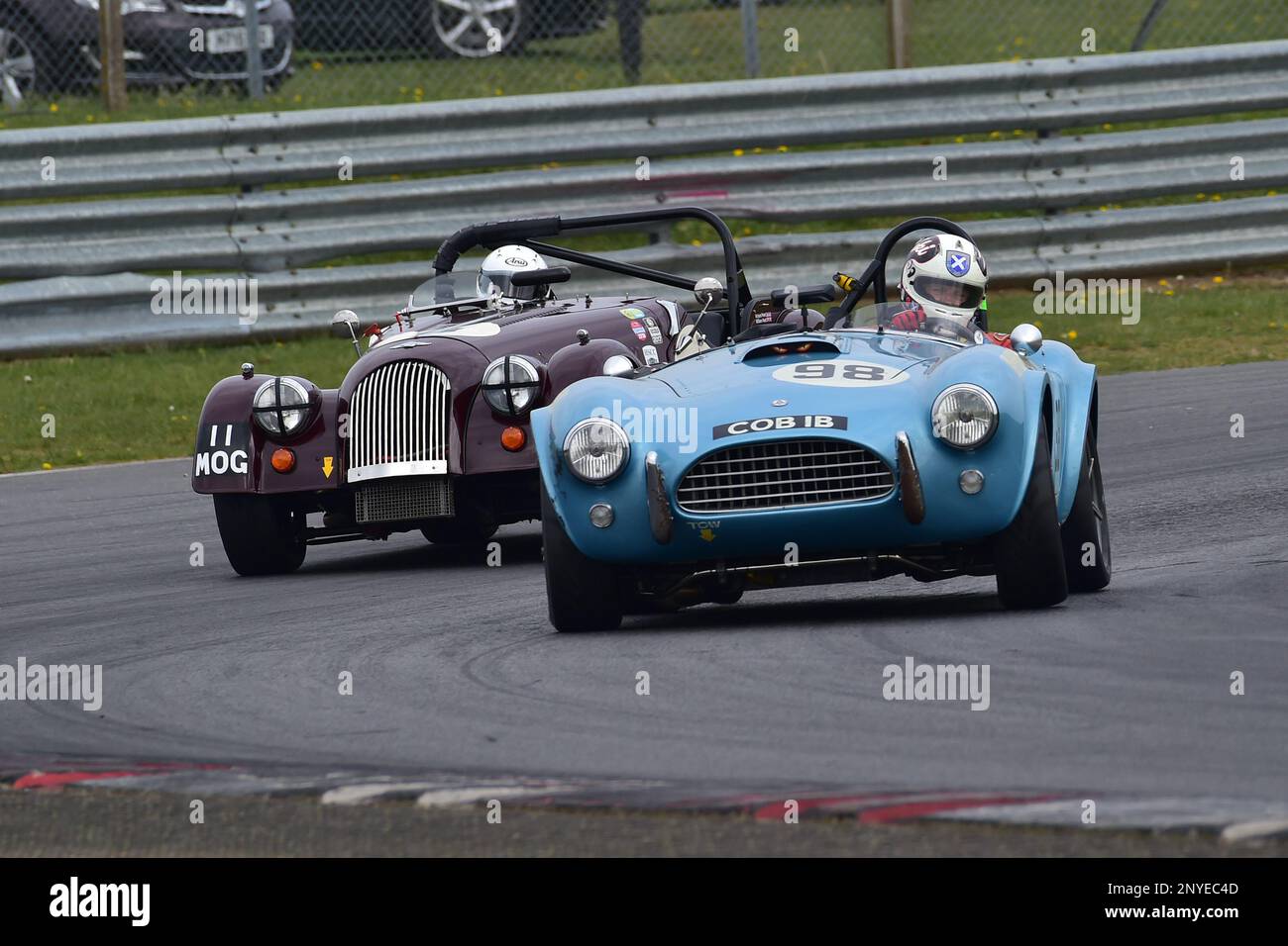 Kevin Kivlochan, AC Cobra, Richard Plant, Morgan Plus 8, HSCC Historic ...