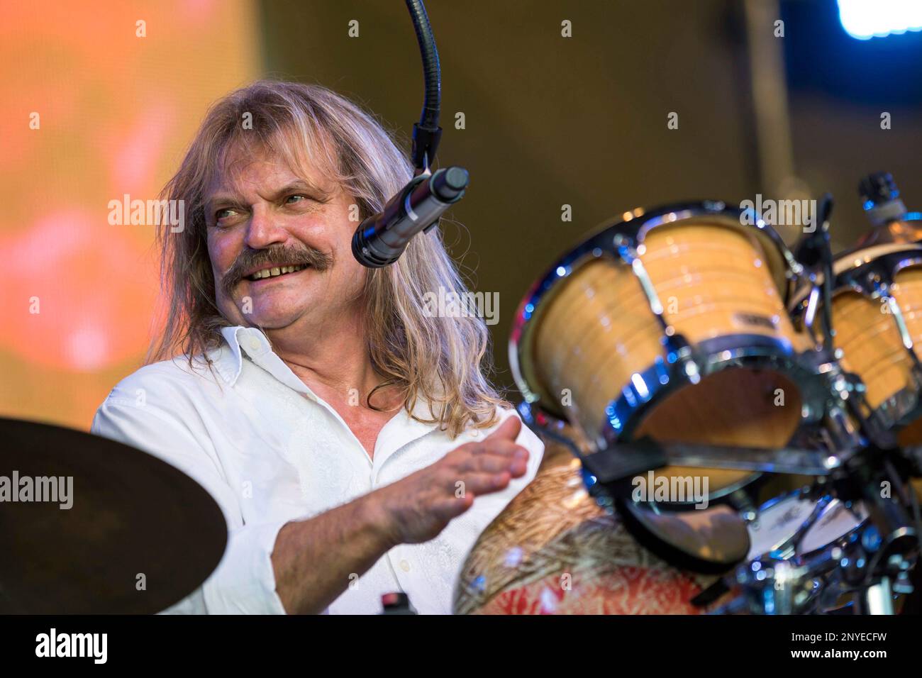 In this Aug. 8, 2017 photo Hungarian-born German musician Leslie ...