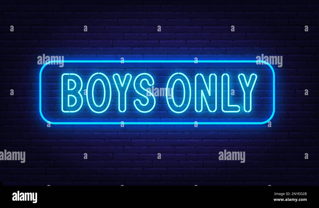 Crew only sign Stock Vector Images - Alamy