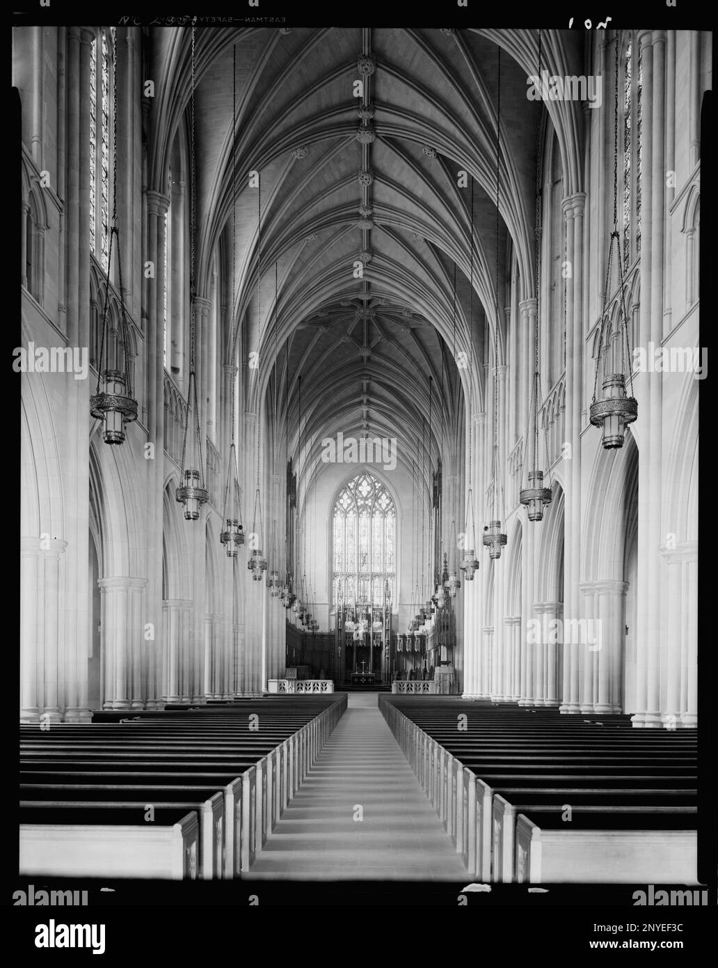 Duke University chapel, Durham, Durham County, North Carolina. Carnegie ...