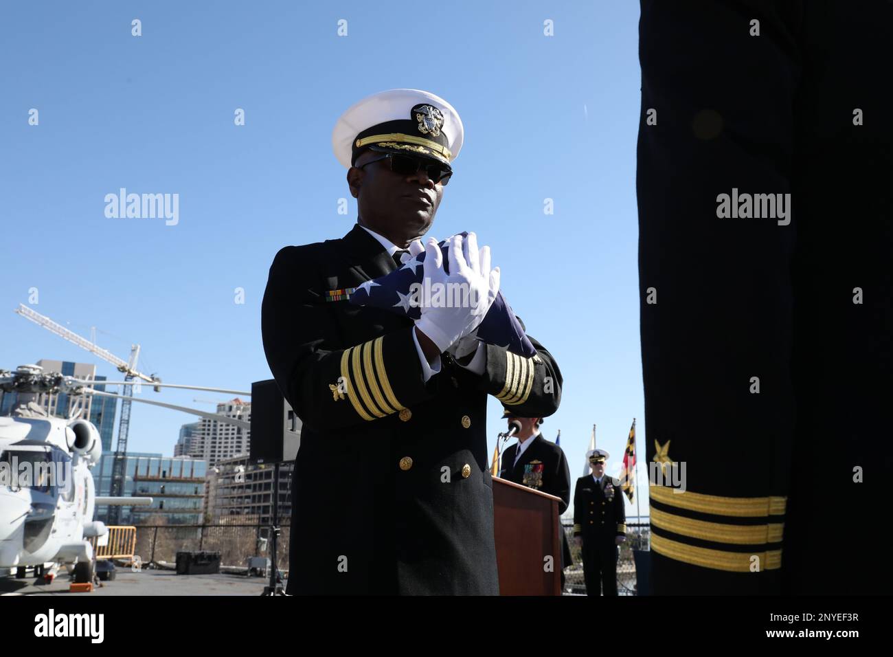 230121-N-LC749-0452 SAN DIEGO (Jan. 21, 2023) Capt. Rufus E. Cayetano ...