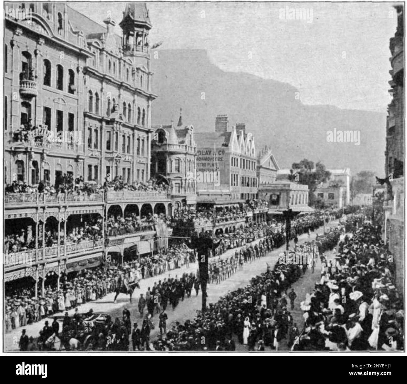 Cecil Rhodes Funeral Stock Photo - Alamy