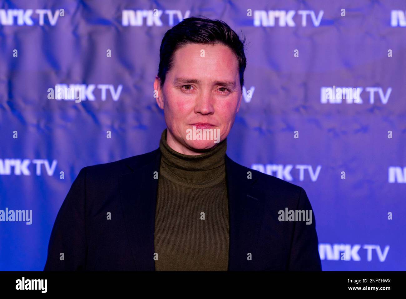 Oslo 20230301.Actor Frank Kjosaas on the red carpet before the premiere ...
