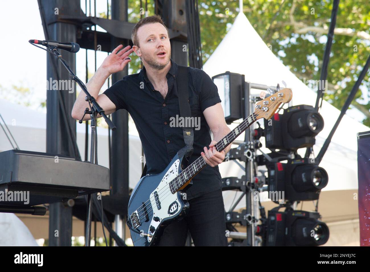 Rhydian Dafydd Davies and Matthew James Thomas of The Joy Formidable ...