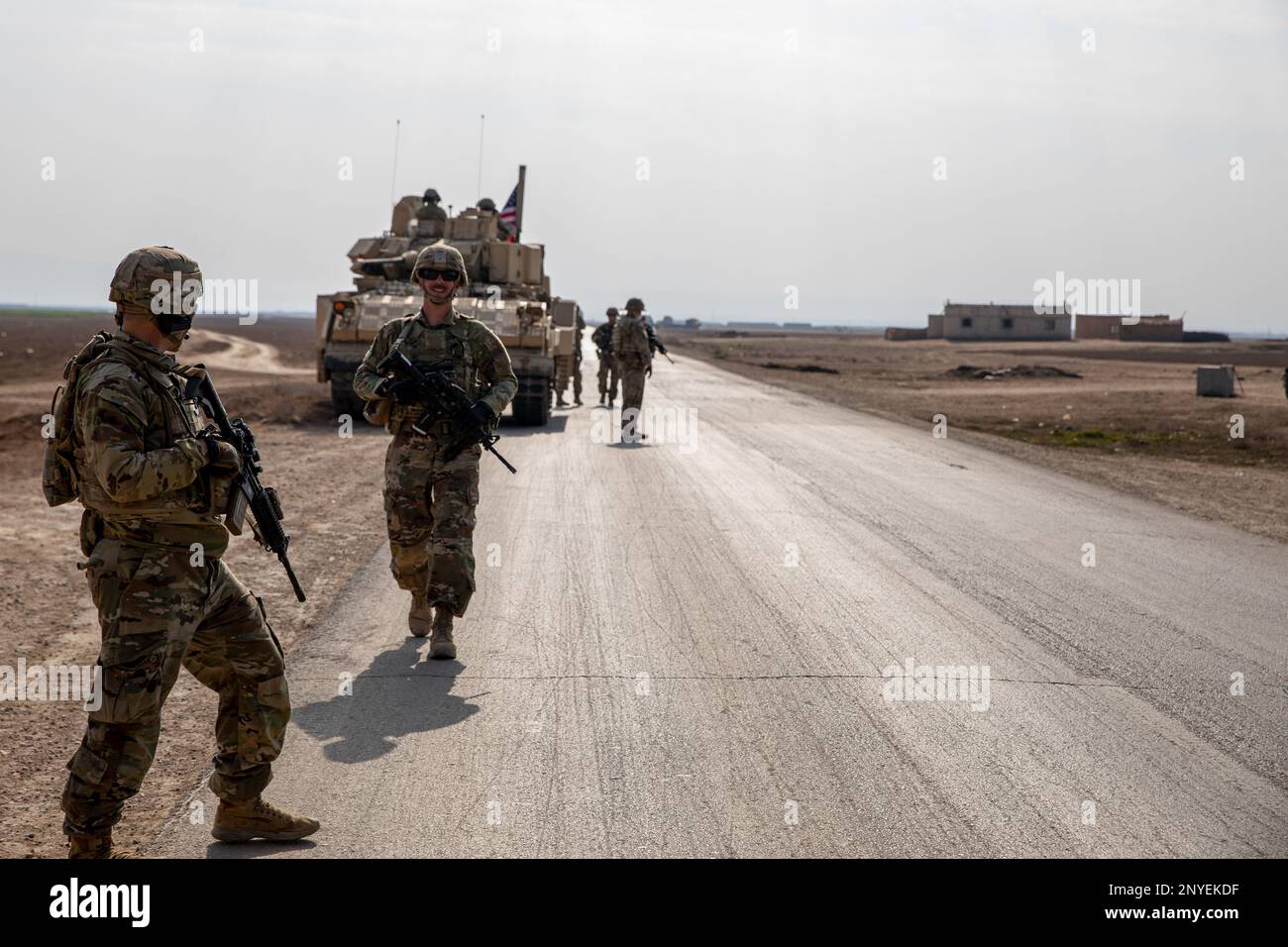 U.S. Army Sgt. 1st Class Chad Hartman, a mechanic assigned to Charlie ...