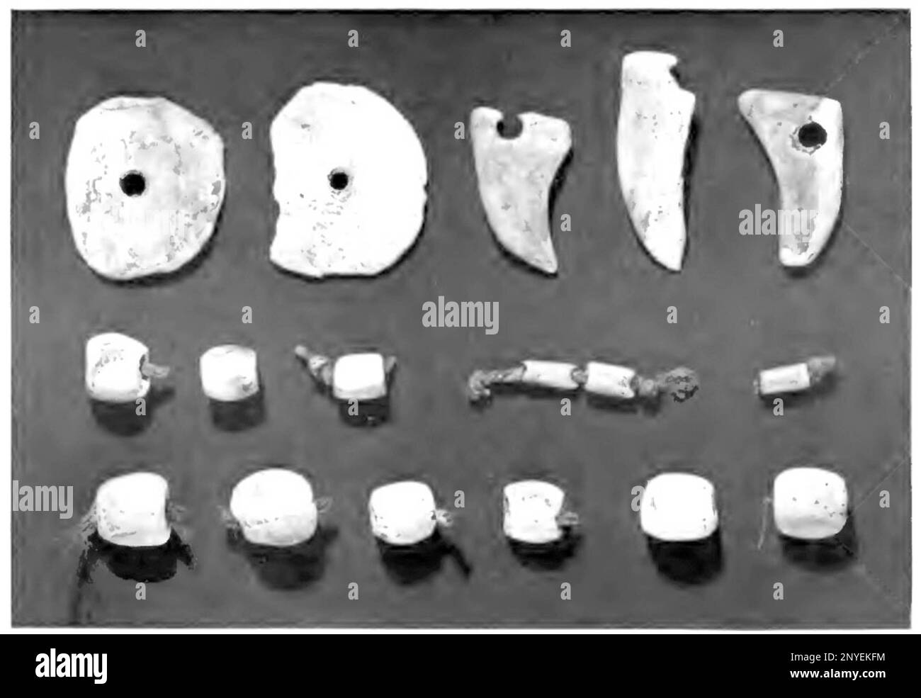 Shell beads ancient Cut Out Stock Images & Pictures - Alamy