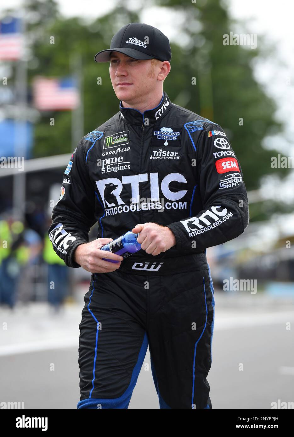 August 6, 2017: Monster Energy NASCAR Cup Series driver Cole Whitt #72 ...