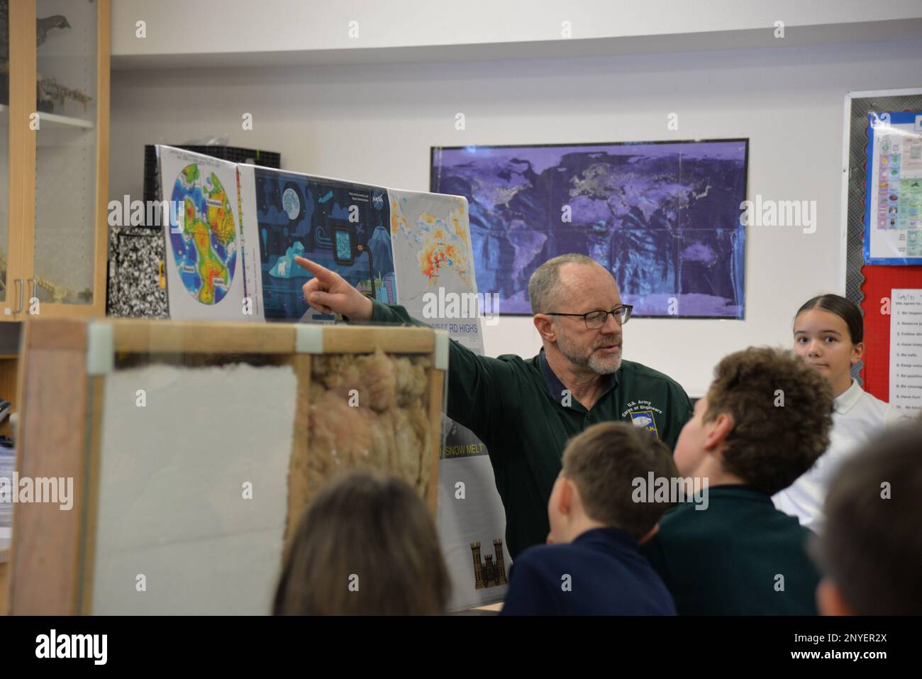 Capt. Bruce Merrill, project manager in the Military Construction ...