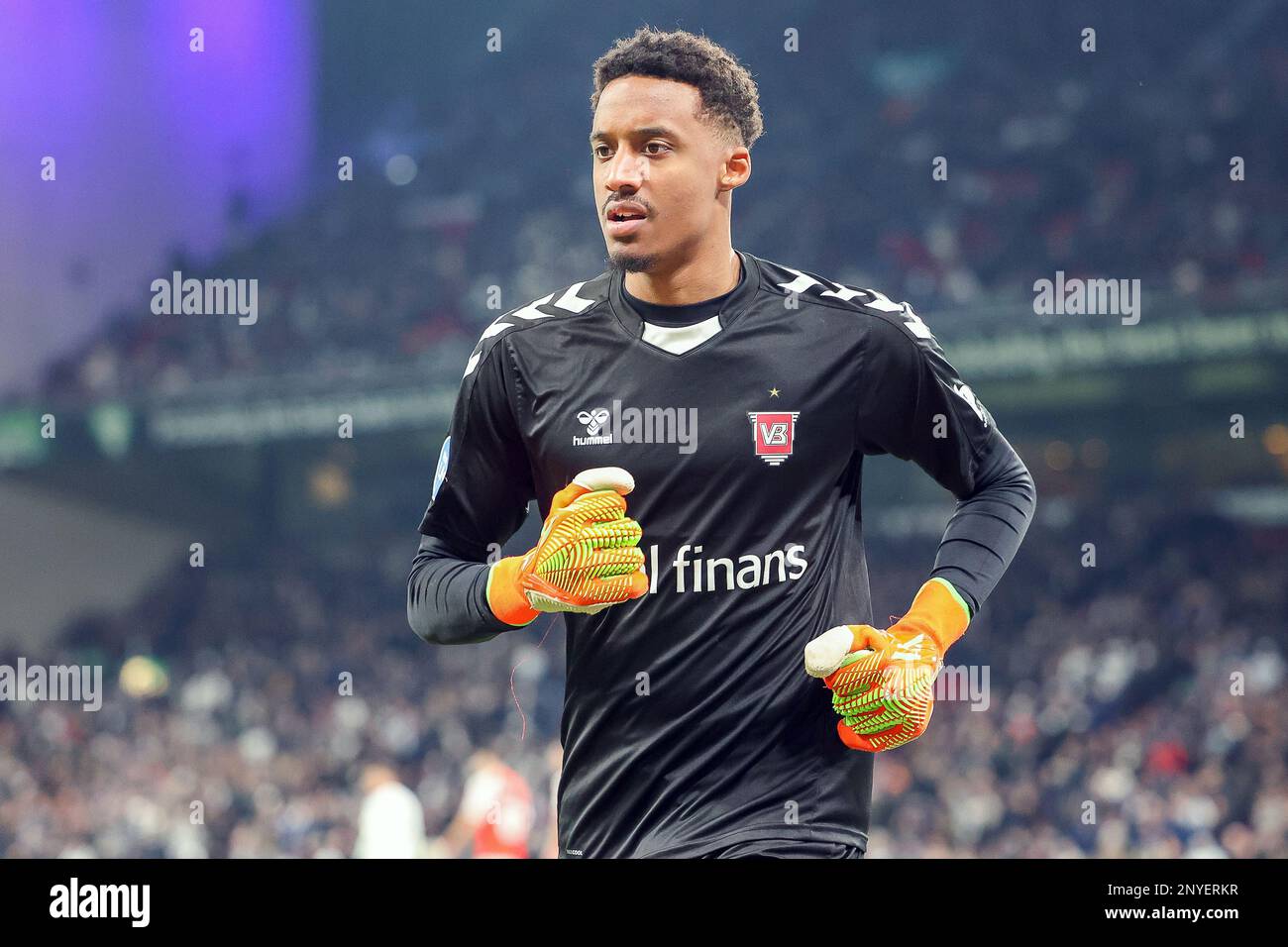 Copenhagen, Denmark. 01st Mar, 2023. Goalkeeper Nathan Trott (12) of ...