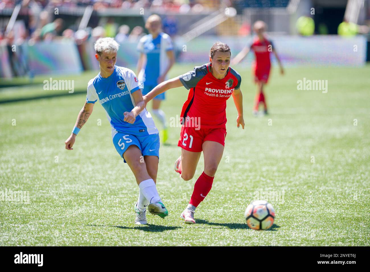 PORTLAND, OR - AUGUST 05: Portland Thorns midfielder Hayley Rasso ...