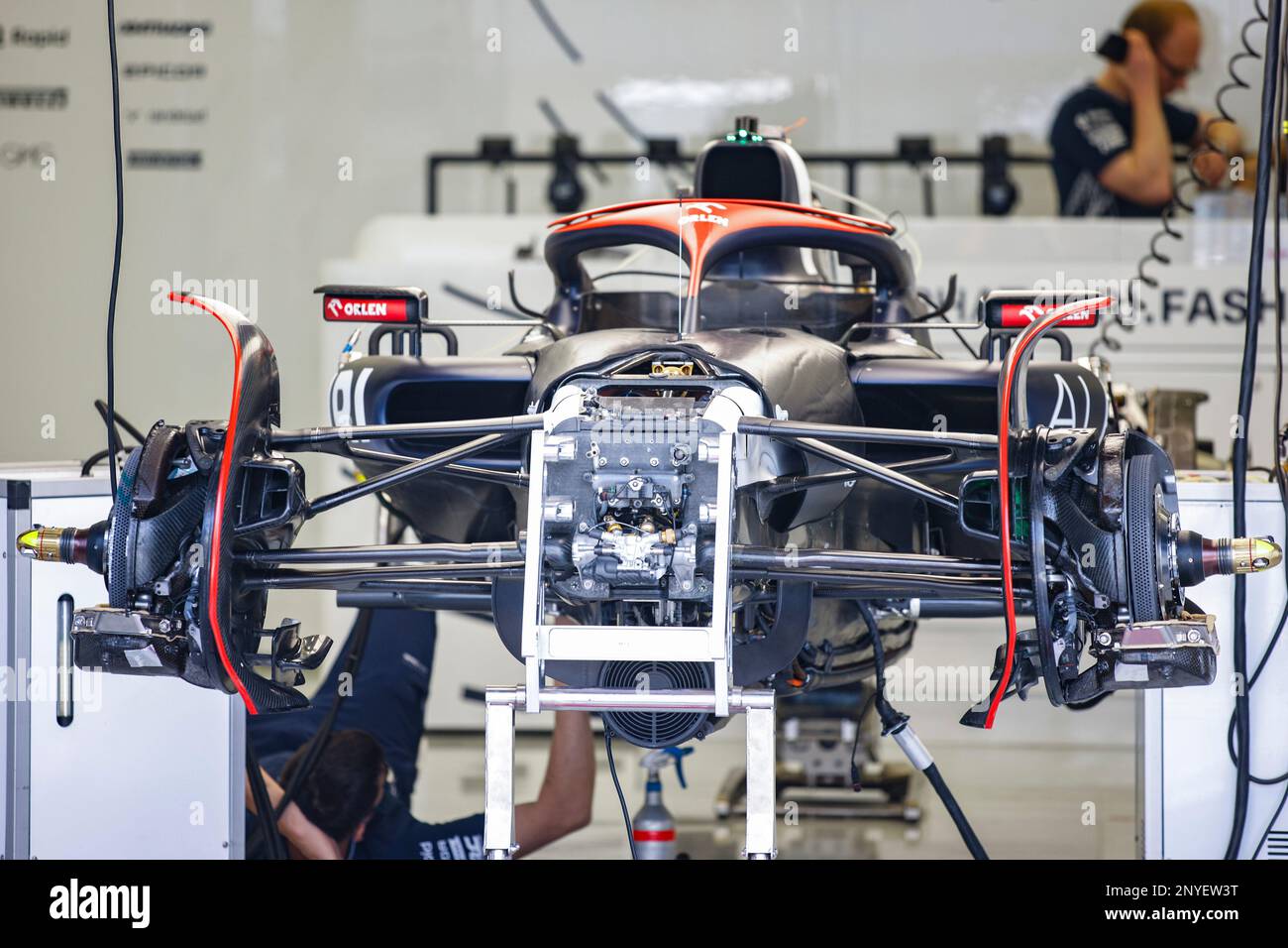 Scuderia AlphaTauri AT04, mechanical detail bodywork, carrosserie, during the Formula 1 Gulf Air ...