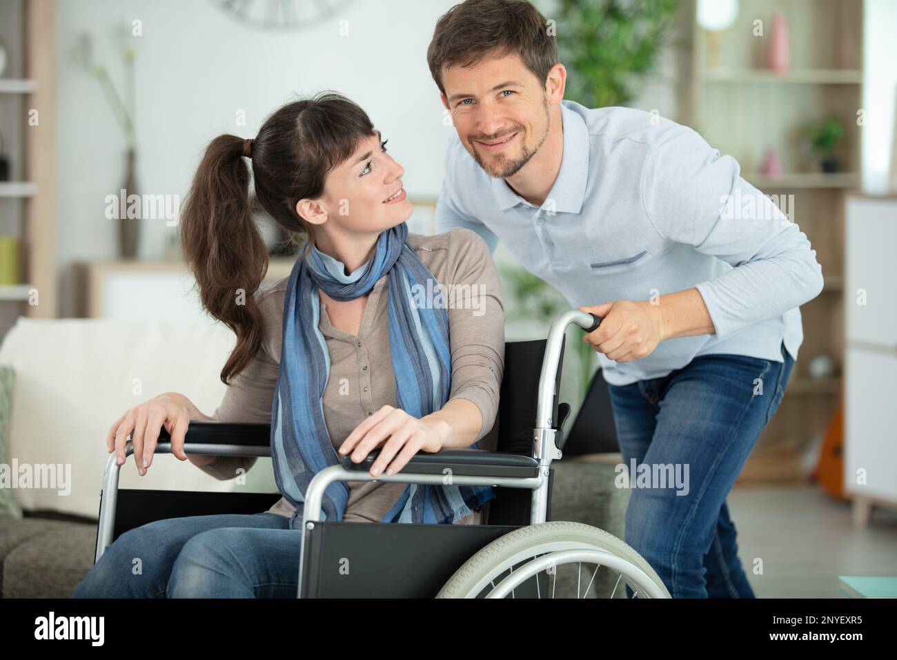 Handicapped partner hi-res stock photography and images - Alamy