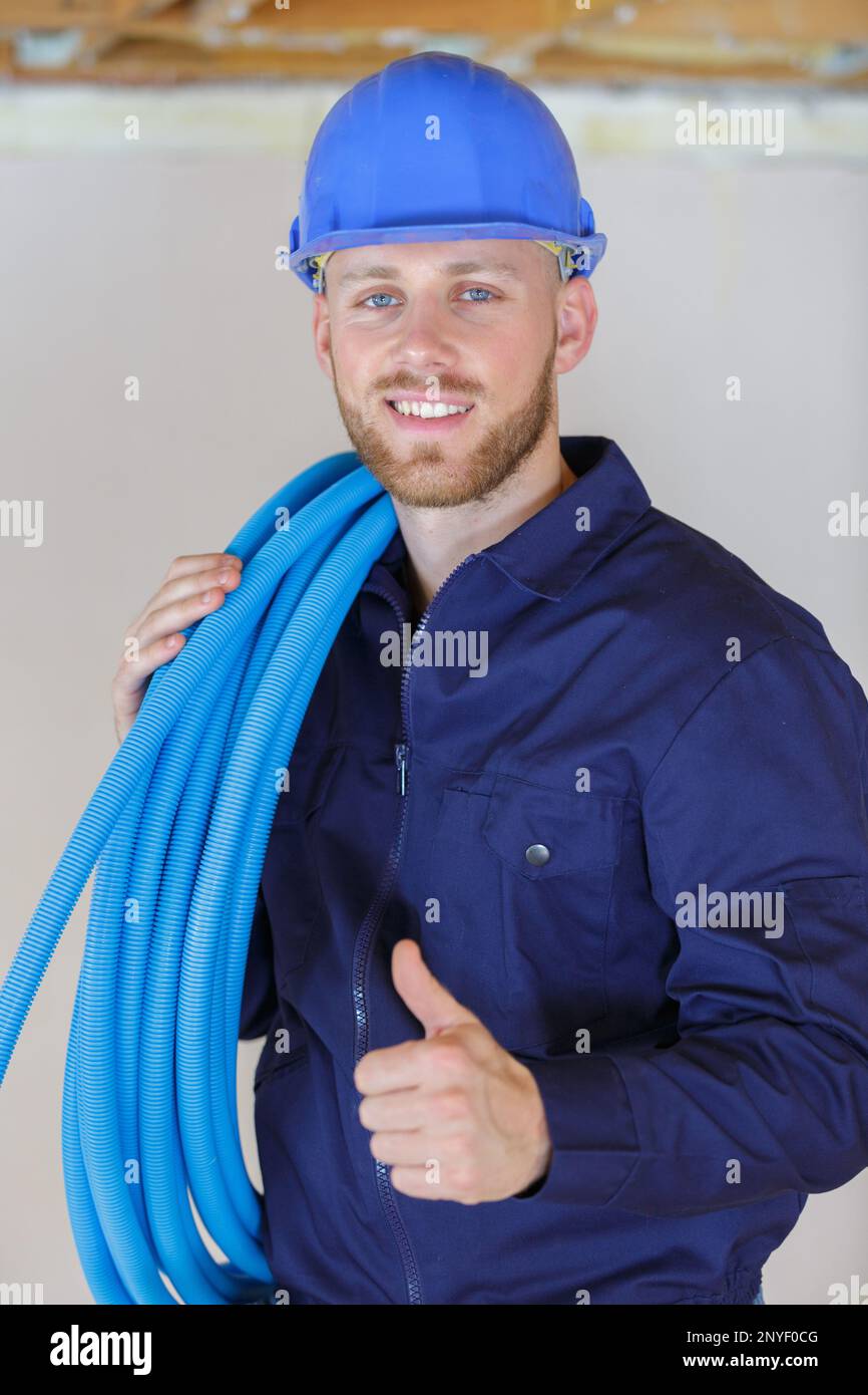 Pipes foreman hi-res stock photography and images - Alamy