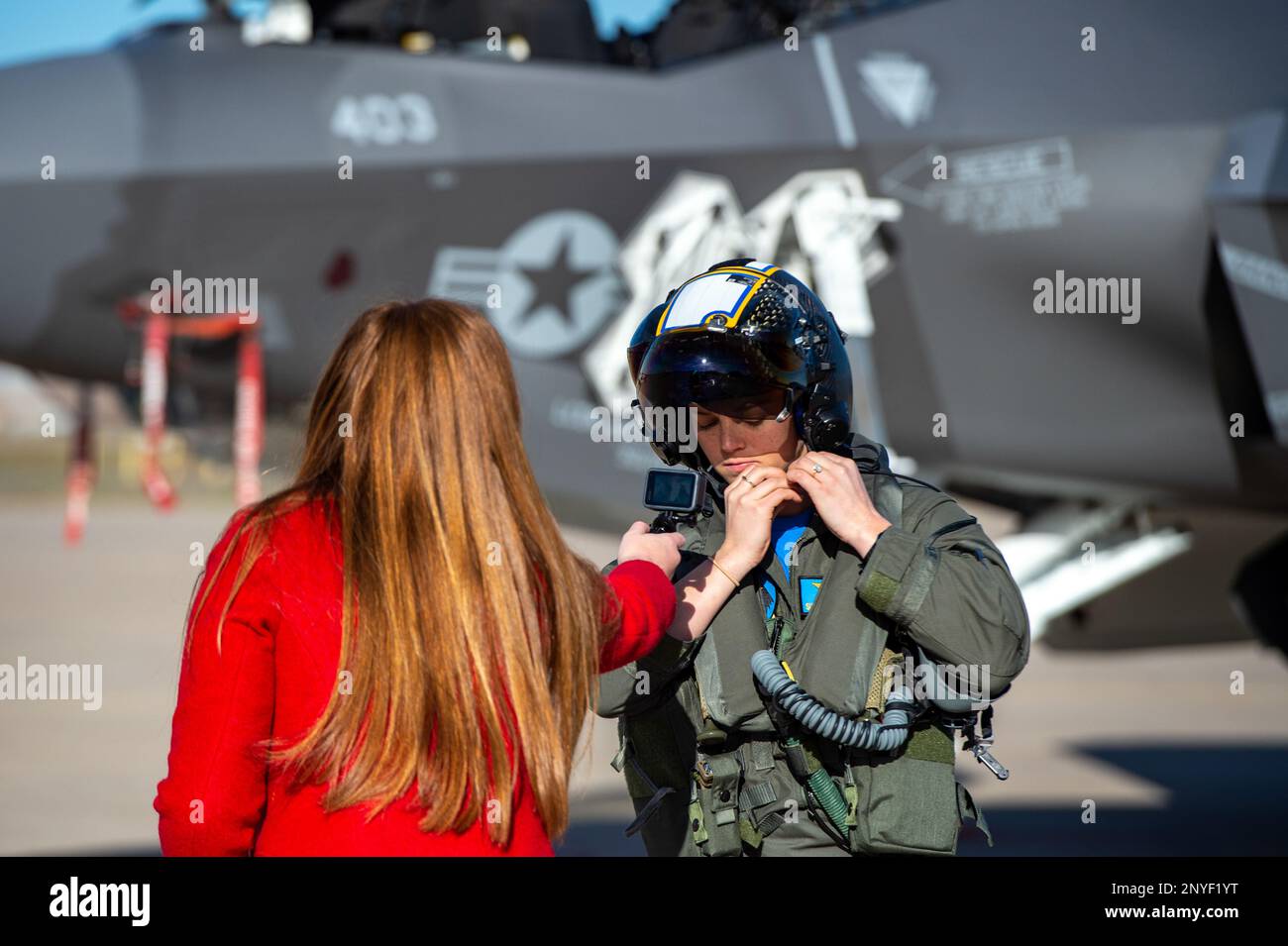 LUKE AIR FORCE BASE, Arizona (Feb. 8, 2022) – Lt. Caitie Perkowski ...