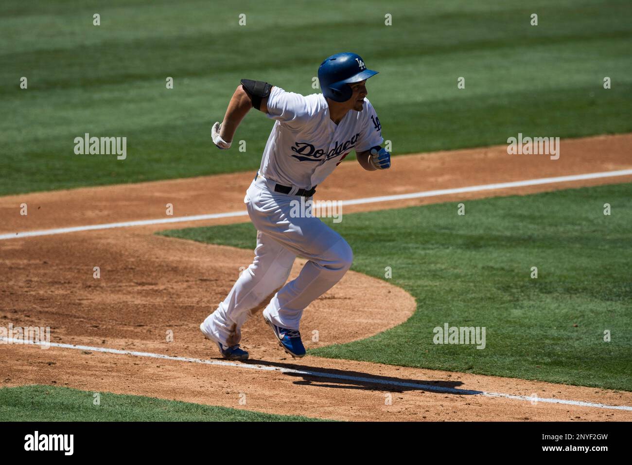 LOS ANGELES, CA - JULY 29: Los Angeles Dodgers shortstop Corey Seager ...