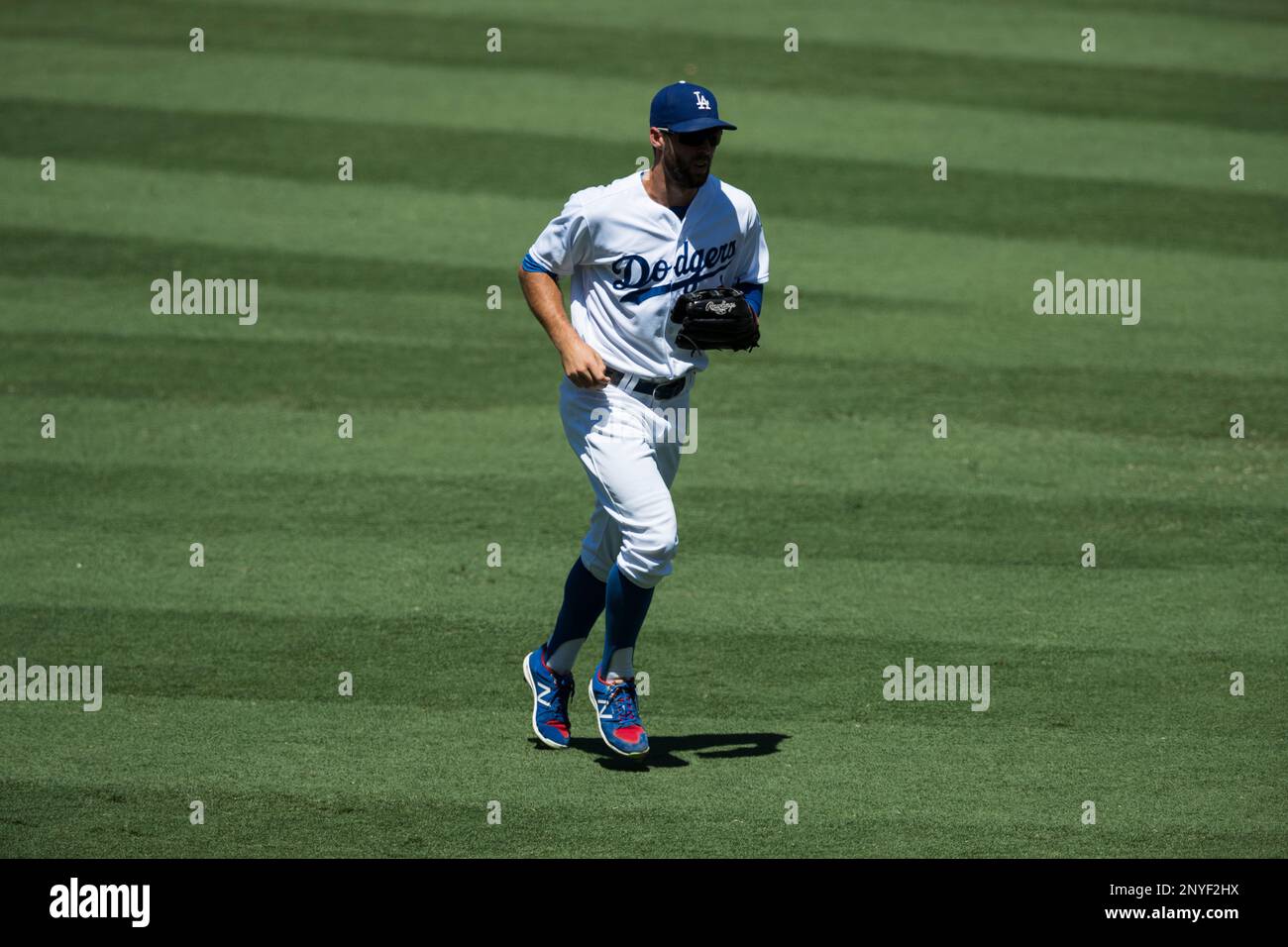 LOS ANGELES, CA - JULY 29: Los Angeles Dodgers left fielder Chris ...