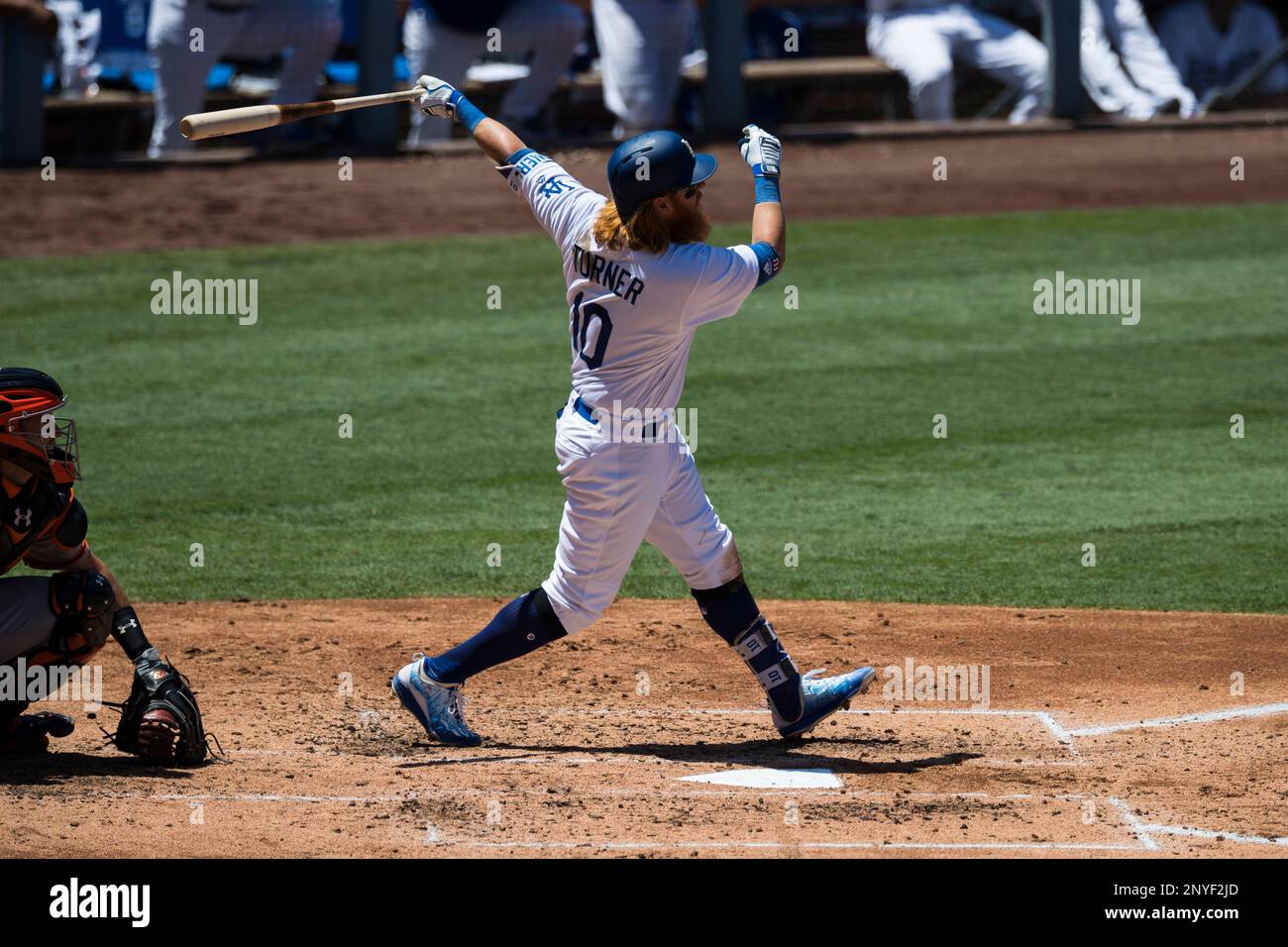 LOS ANGELES, CA - JULY 29: Los Angeles Dodgers third baseman Justin ...