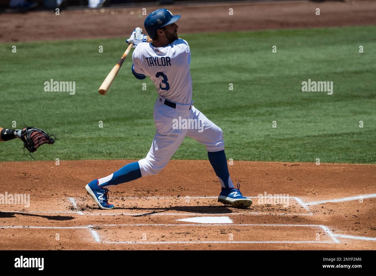 LOS ANGELES, CA - JULY 29: Los Angeles Dodgers left fielder Chris ...