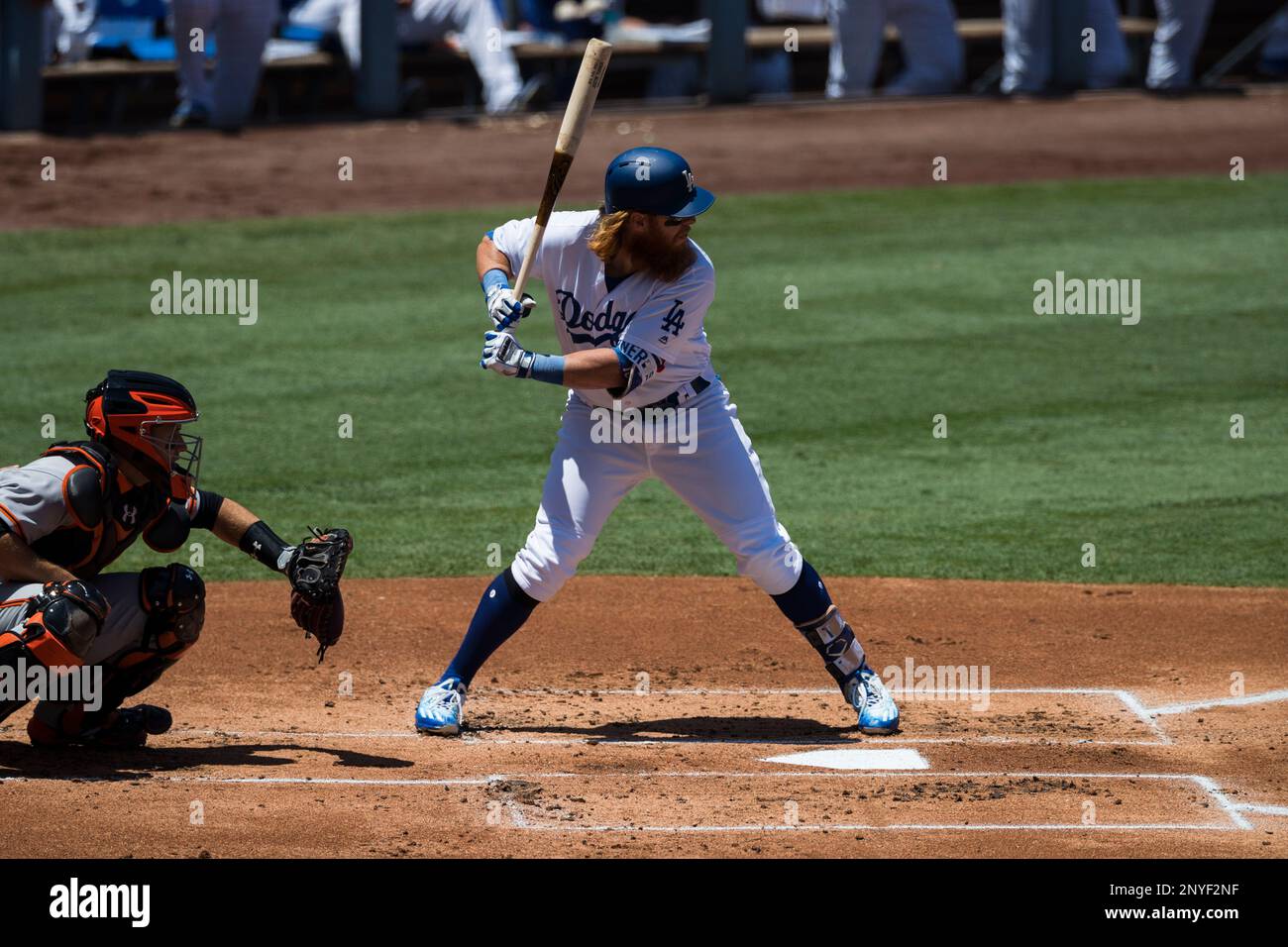 LOS ANGELES, CA - JULY 29: Los Angeles Dodgers third baseman Justin ...