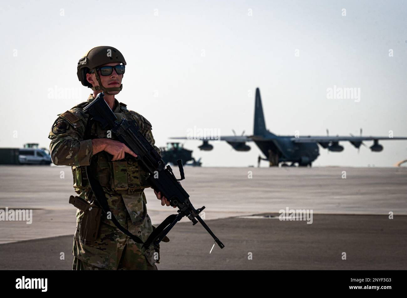 U.S. Air Force Senior Airman Joshua Martin, 380th Expeditionary ...