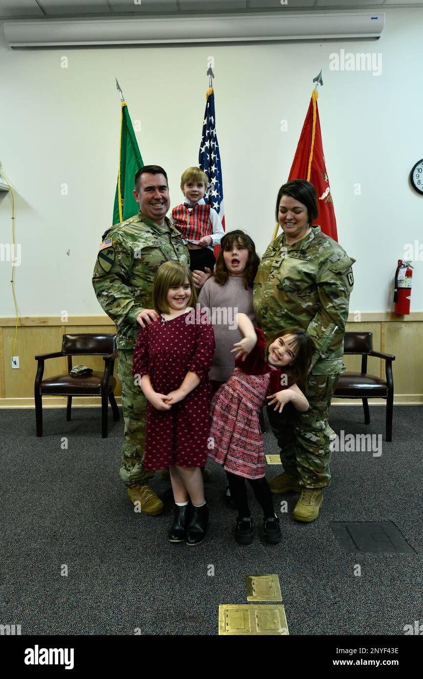 U.S. Army Col. Amanda Doyle, deputy commander of the 205th Regiment ...