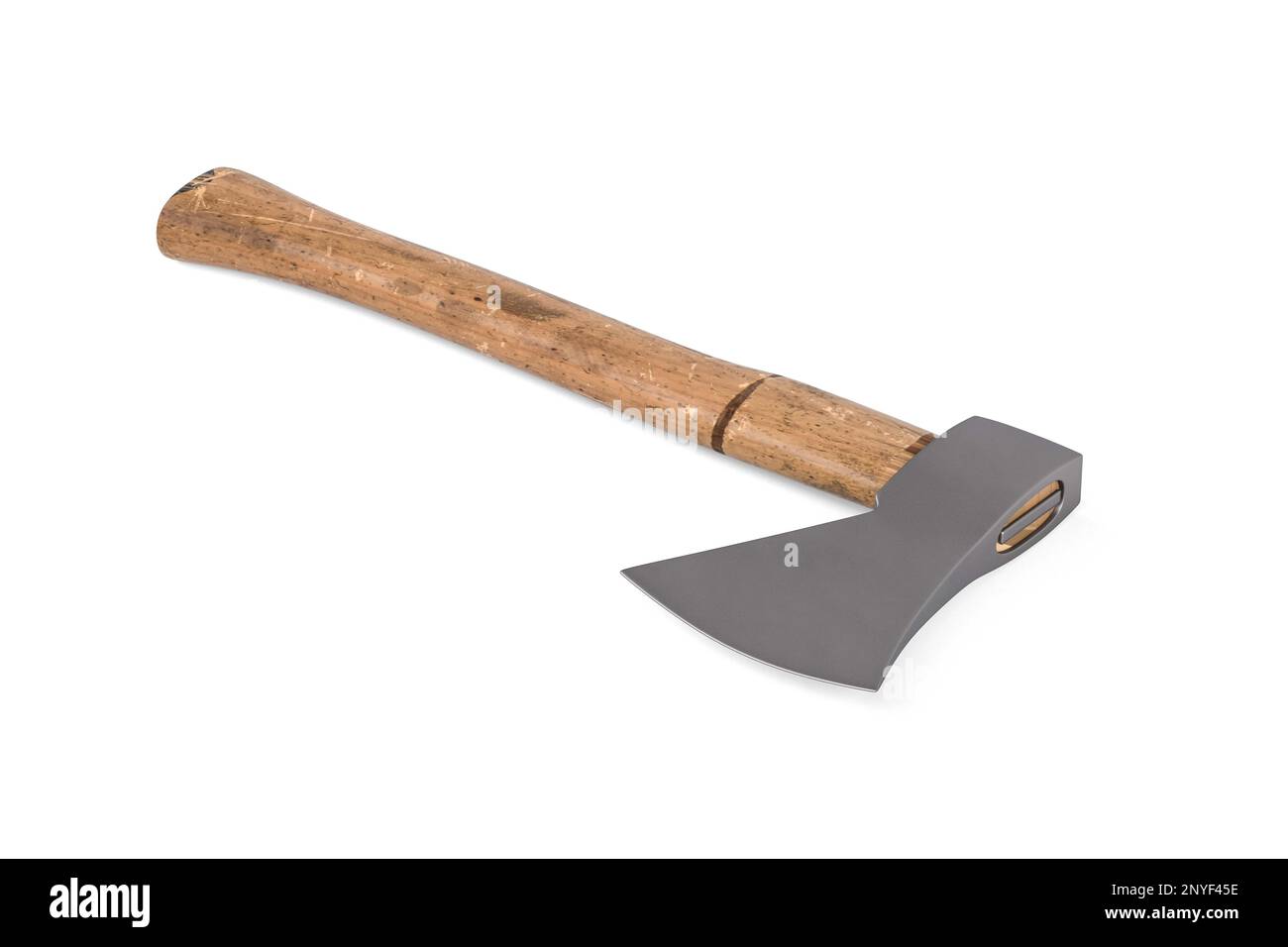 Axe isolated on white background - 3D render Stock Photo - Alamy