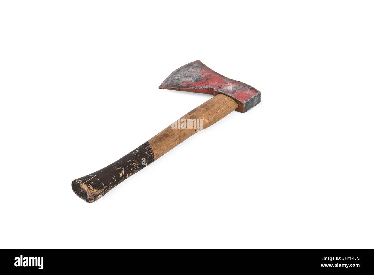 Axe isolated on white background - 3D render Stock Photo - Alamy