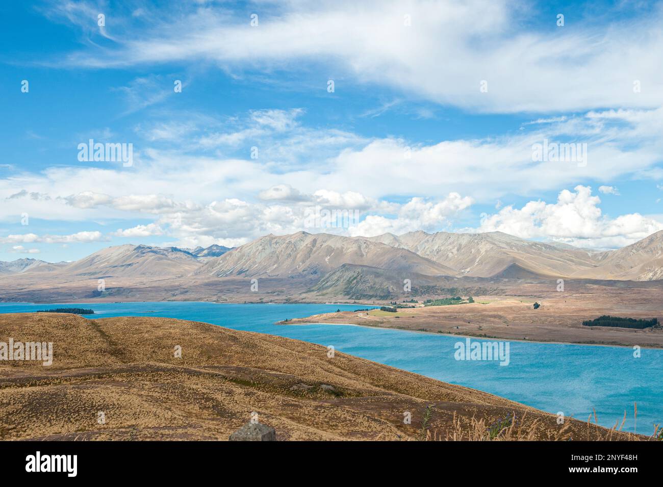 Mackenzie country with Lake Tekapo on South Island is one the most ...