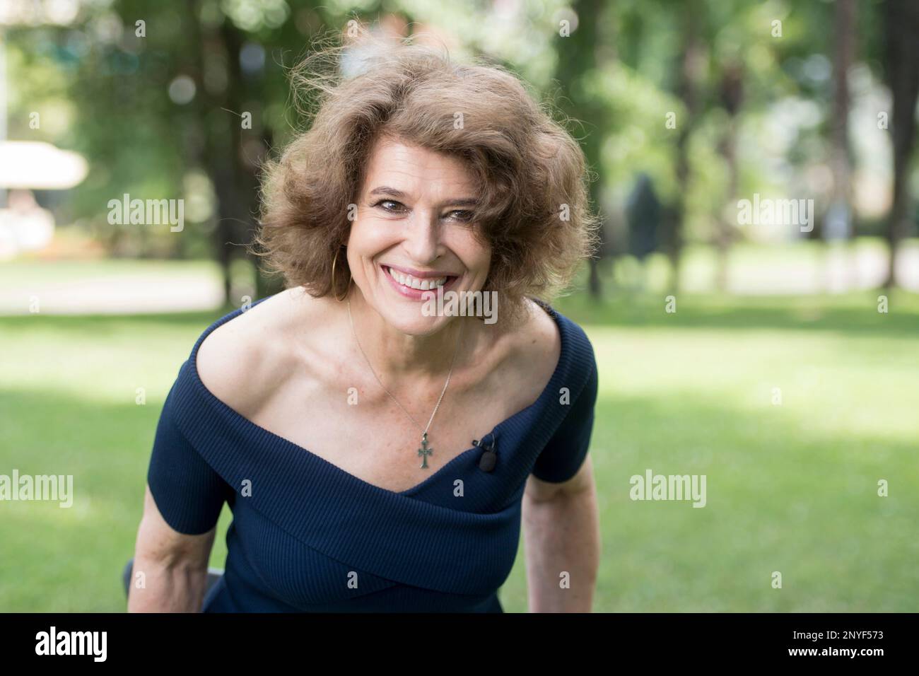 French actress Fanny Ardant poses during the photo call for the film ...