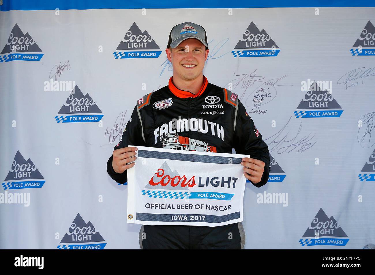 Ryan Preece, MoHawk Northeast Inc. Toyota Camry pole award after ...