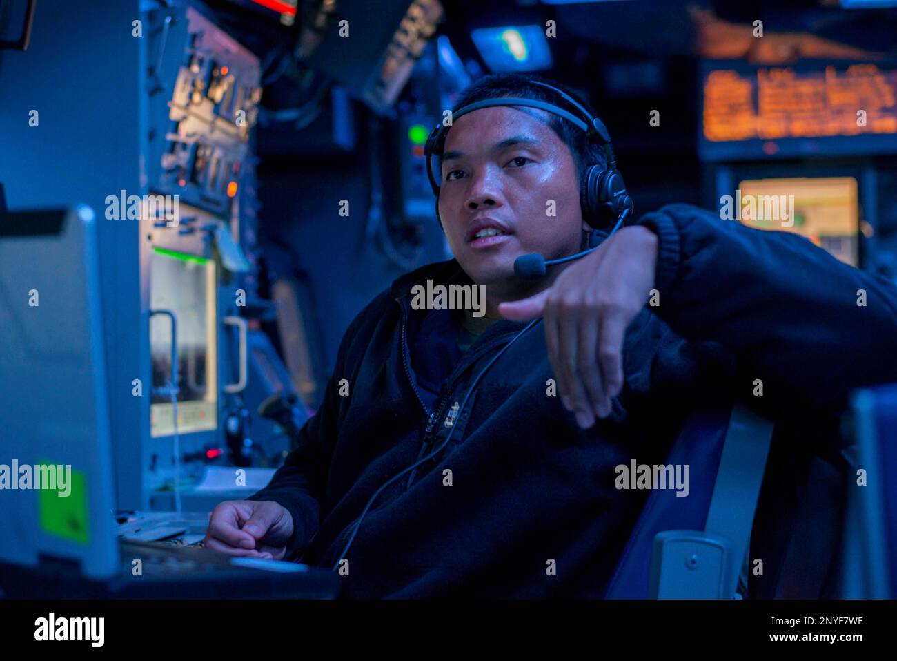 230201-N-MK109-1018 SOUTH CHINA SEA (Feb. 1, 2023) U.S. Navy Chief ...