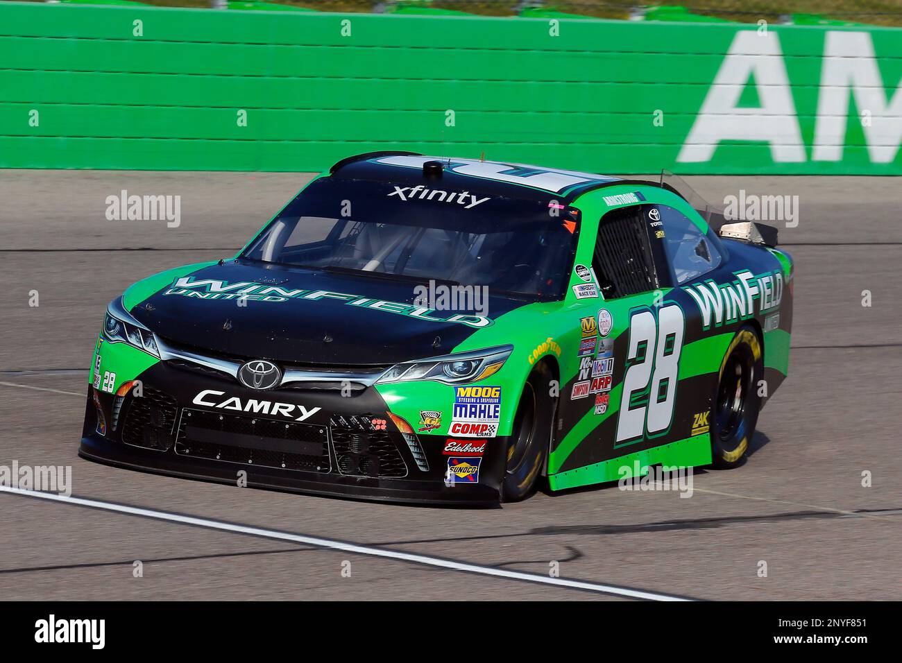 Dakoda Armstrong, WinField United Toyota Camry during practice for the ...