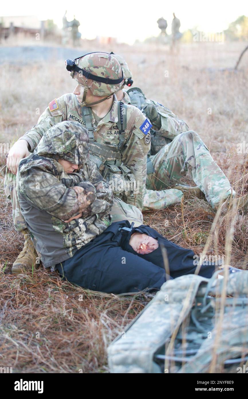 Sgt. Klayton McCallum, a member of the New York Army National Guard's ...