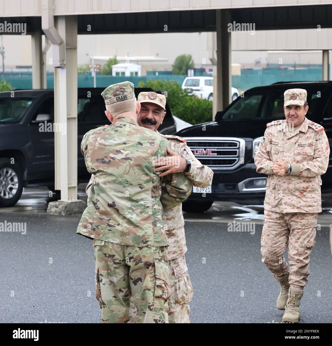 Led by Lt. Gen. Patrick D. Frank, commander, U.S. Army Central, and Maj ...