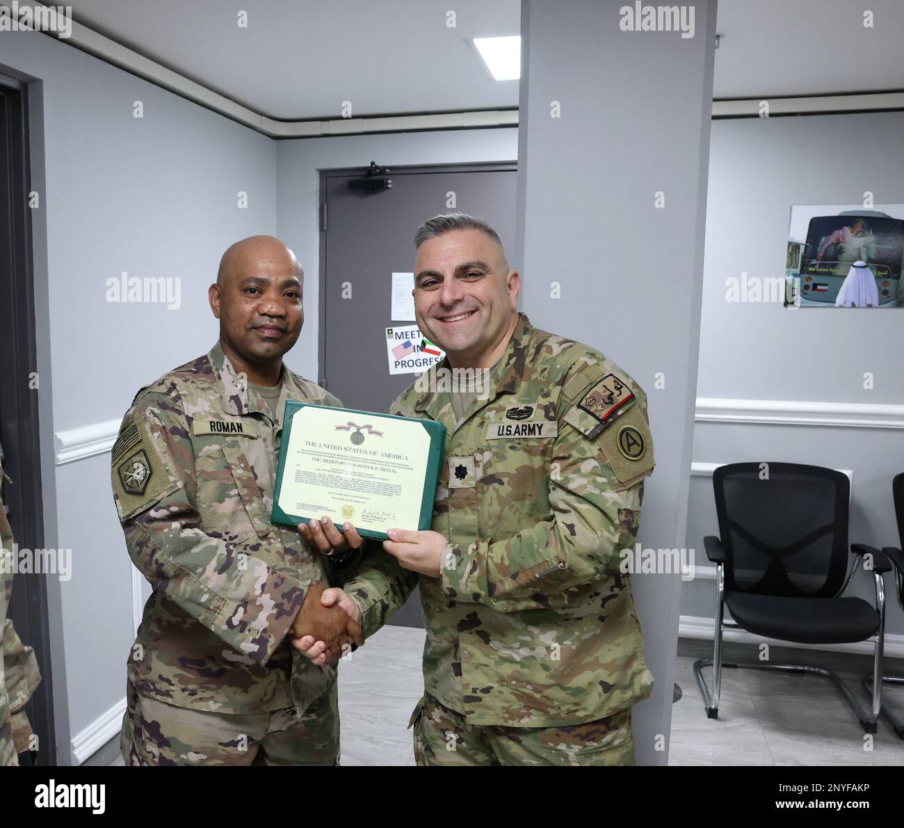 Area Support Group - Kuwait celebrates the end of a tour for dozens of ...